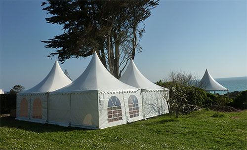 Location tente pagode | Location barnums, tentes, stands à Brest ...